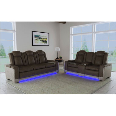 Click here for Elements LANTANASL-BRN Lantana Power Sofa/Loveseat... prices