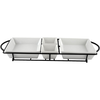 Click here for Gibson Gracious Dining 4pc. Tidbit Dish Serving Se... prices