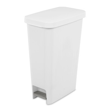 Click here for Sterilite 10588004 11 G STEP ON WASTEBASKET prices
