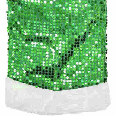 Click here for Christmas Elegance 57638929TR2 40" Green Sequ... prices