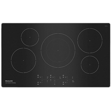 Click here for KitchenAid KCIG556JSS 36" Induction Cooktop prices