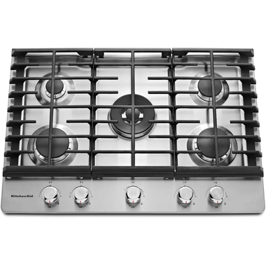 Click here for KitchenAid KCGS550ESS 30'' 5-Burner Gas... prices