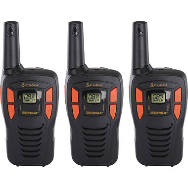 Click here for Cobra ACXT145-3 3-Pack Compact Walkie Talkies prices