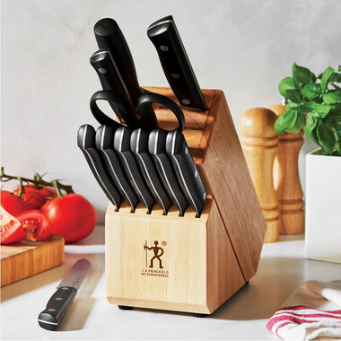 Click here for Henckels 1010999 Dynamic Knife Block Set - Natural prices