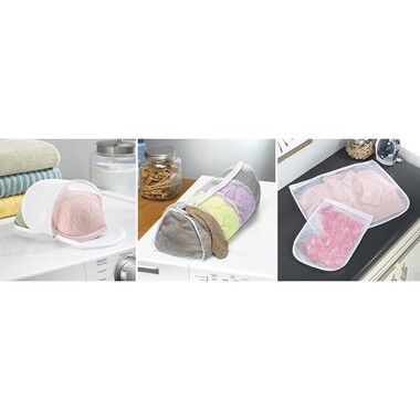 Click here for Whitmor 5588-11485 4-Piece Zippered Mesh Wash Bags prices