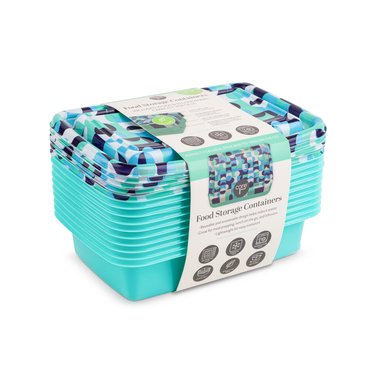 Click here for Core Home 43611 20 PCS FOOD STORAGE SET-BLUES prices