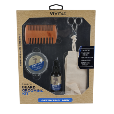 Click here for Vivitar PGV257-NOC 5 Piece Beard Care Set prices