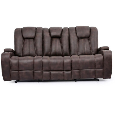 Click here for Cheers 9990L3-2M-T-R Cowboy Glider Reclining Sofa prices