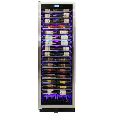 Click here for VINOTEMP EL-WCU109-02 141-Bottle Backlit Panel Win... prices