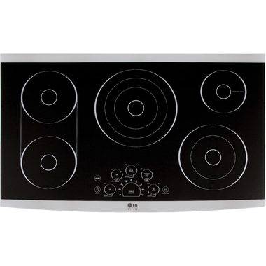 Click here for LG LSCE365ST 36" Radiant Electric Cooktop - B... prices