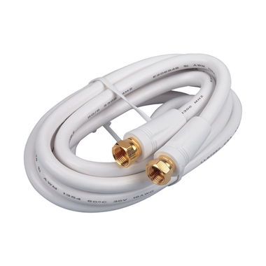 RCA 6 Ft. White Digital RG6 Coaxial Cable VH606WHR