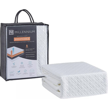 Click here for Millennium by Ashley M30803 Basic White Queen Matt... prices