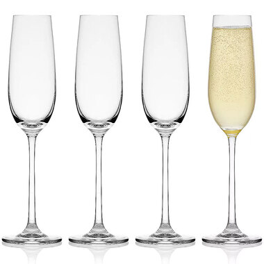 Click here for Mikasa 5316313 Lana 4 Pc 8.25 Oz Champagne Flute S... prices