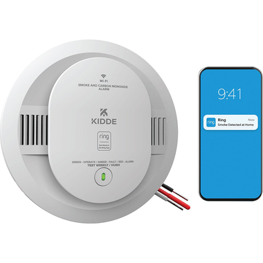 Click here for Kidde RGCUAR-RW Smart Smoke + CO Alarm prices