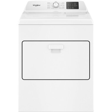 Click here for Whirlpool WED4307SW 7.0 CuFt Top Load White Electr... prices