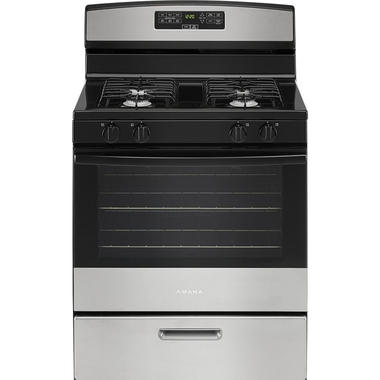Click here for Amana AGR6303MMS 5.1 Freestanding Gas Range prices