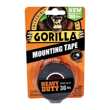 Click here for Gorilla Glue 6055002 Heavy Duty Mounting Tape - Bl... prices