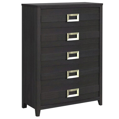 Click here for Elements B-15990-8-CH Tobias 5 Drawer Chest — Blac... prices