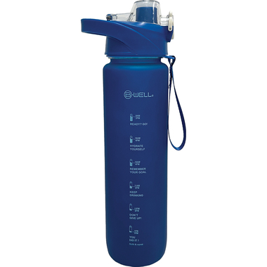 Click here for BWell BW-HW-WB-102-NV Motivate Solid Bottle - Blue prices