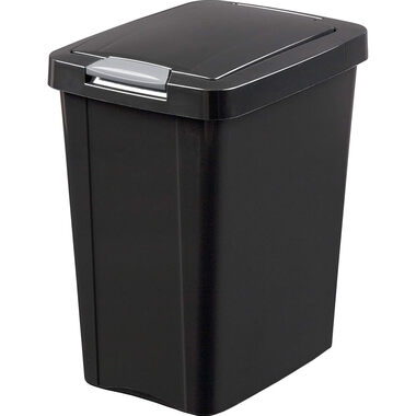Click here for Sterilite 10439004 7.5Gal BLK TouchTop Wastebasket prices