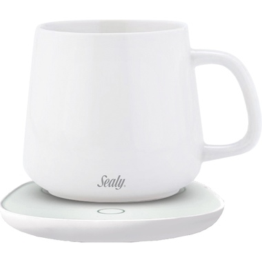 Click here for Sealy SL-HW-HT-002-WT Mug with Warming Pad - White prices