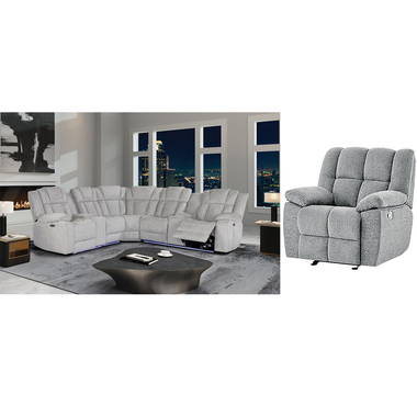 Click here for Global Furniture HAILEYSECAREC Hailey Sectional wi... prices