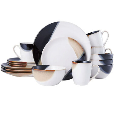 Click here for Mikasa(R) Gourmet Basics Caden 16pc. Dinnerware Se... prices