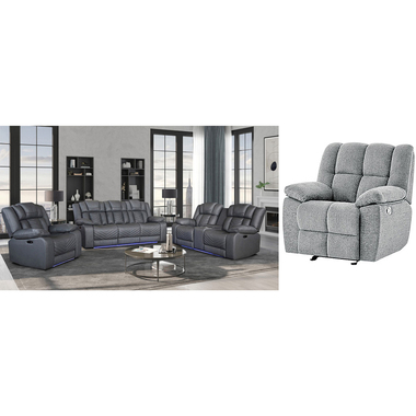 Click here for Global Furniture ETHANSLRGRREC Ethan Power Collect... prices