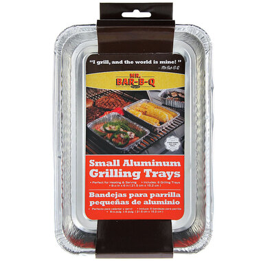 Click here for Mr. Bar-B-Q 06692Y 6 Small Disposable Aluminum Pan... prices
