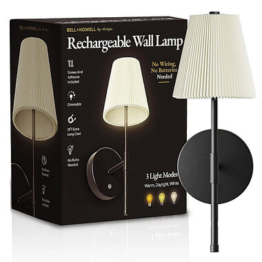 Click here for Bell & Howell 6678 Rechargeable Wall Sconce prices
