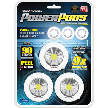 Click here for Bell & Howell 1767 3-Pack Power Pods prices