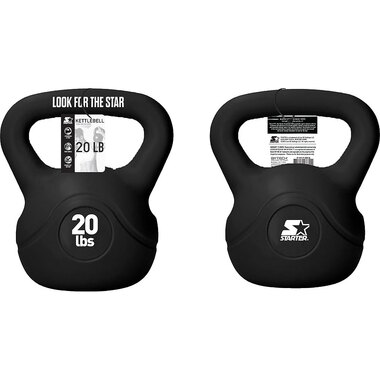 Click here for STARTER ST-HW-FT-011-BK Kettle Bell 20 lbs prices