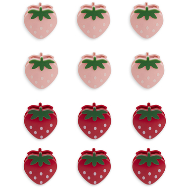 Click here for Core Home 49371 12-Piece Strawberry Bag Clips prices