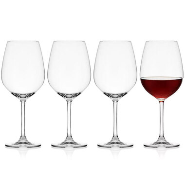 Click here for Mikasa 5316315 Lana 4 Pc .22 Oz Bordeaux Wine Glas... prices