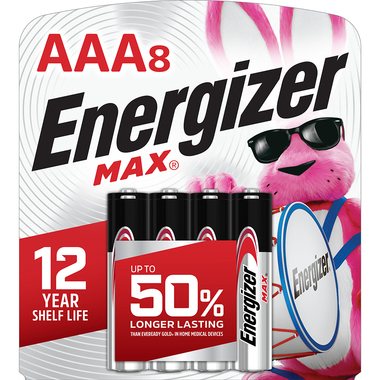 Click here for Energizer E92MP8 MAX AAA Batteries prices