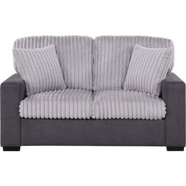 Click here for Global Furniture GL9016-GRY Loveseat with Pillows prices