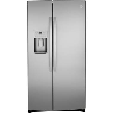 Click here for GE GZS22IYNFS 21.8 CuFt Side-By-Side Refrigerator prices