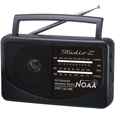 Click here for Studio Z PRT742WB AM/FM/WB 3 Band World Receiver prices
