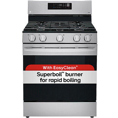 Click here for LG LRGL5821S 5.8 Cu-Ft  Freestanding Gas Range prices
