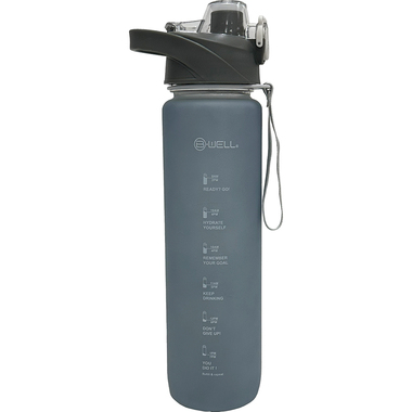 Click here for BWell BW-HW-WB-102-SL Motivate Solid Bottle - Gray prices