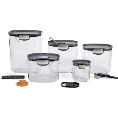 Prepworks Prokeeper+ 9-Piece Professional Bakers Storage Set