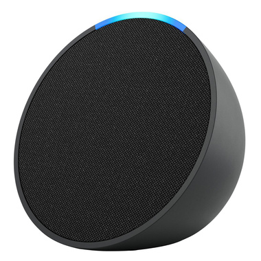Amazon Echo Pop (1st Generation) Smart Speaker with Alexa - Charcoal