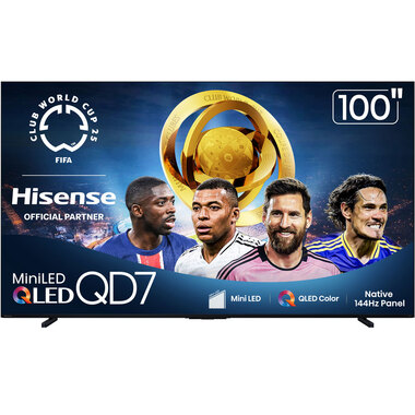 Click here for Hisense 100QD7QF 100" Class QD7 Mini LED ULED... prices