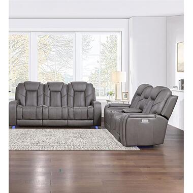 Click here for Steve Silver DANIELSL-BRN Daniel Reclining Sofa &a... prices