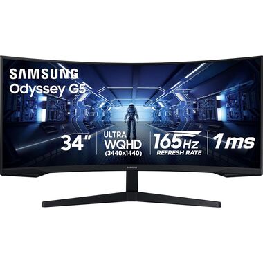 Click here for Samsung LC34G55TWWNXZA 34” Curved G5 QHD Gaming Mo... prices