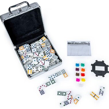 Click here for Cardinal 6061120 Mexican Train Dominoes prices