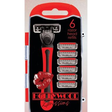 Click here for Hollywood CXH1-2300-BLK Rugged Razor - Red/Black prices