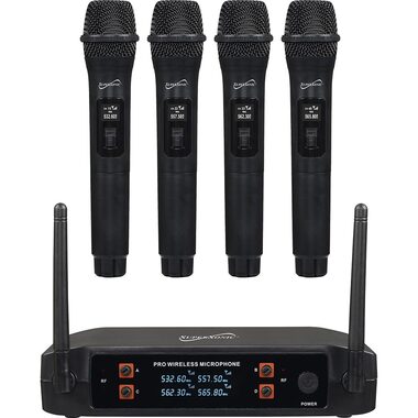 Click here for SuperSonic SC-909 2.4G Wireless Microphone System prices
