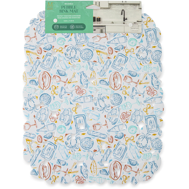 Click here for Core Home 58587 Printed Pebble Sink Mat - Italian prices