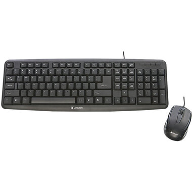 Click here for Verbatim 99202 Slimline Corded USB Keyboard &... prices